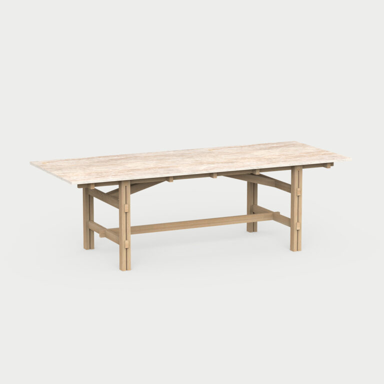 Dining Table 240 - Arga Polished - Dont Waste Tomorrow